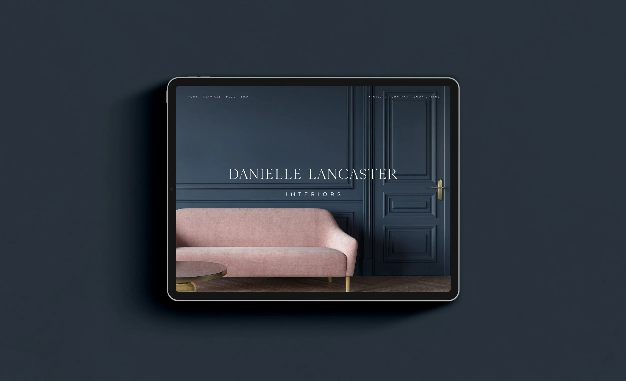 Danielle Lancaster Interiors — Lisa Cron Design | Thoughtfully Crafted Brand Design for Small ...