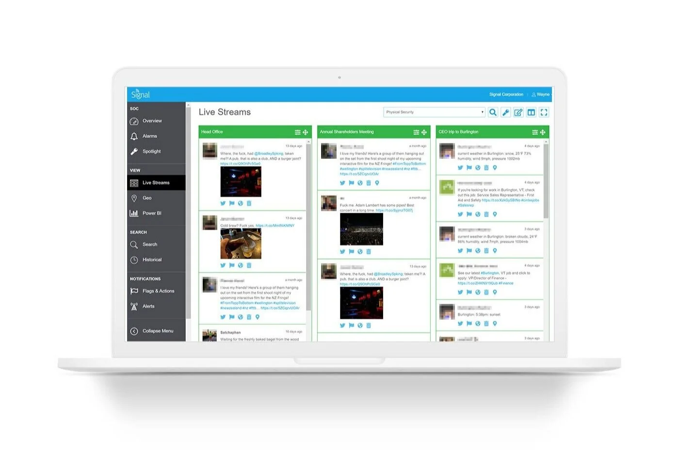 Signal | Real Time Data to Predict Threats and Protect Assets.