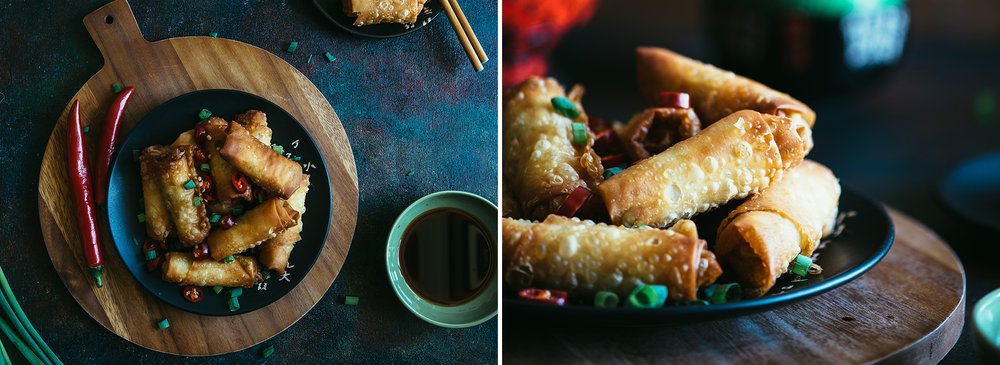 BBQ Duck Fillo Spring Rolls Recipe — Antoniou Fillo Pastry