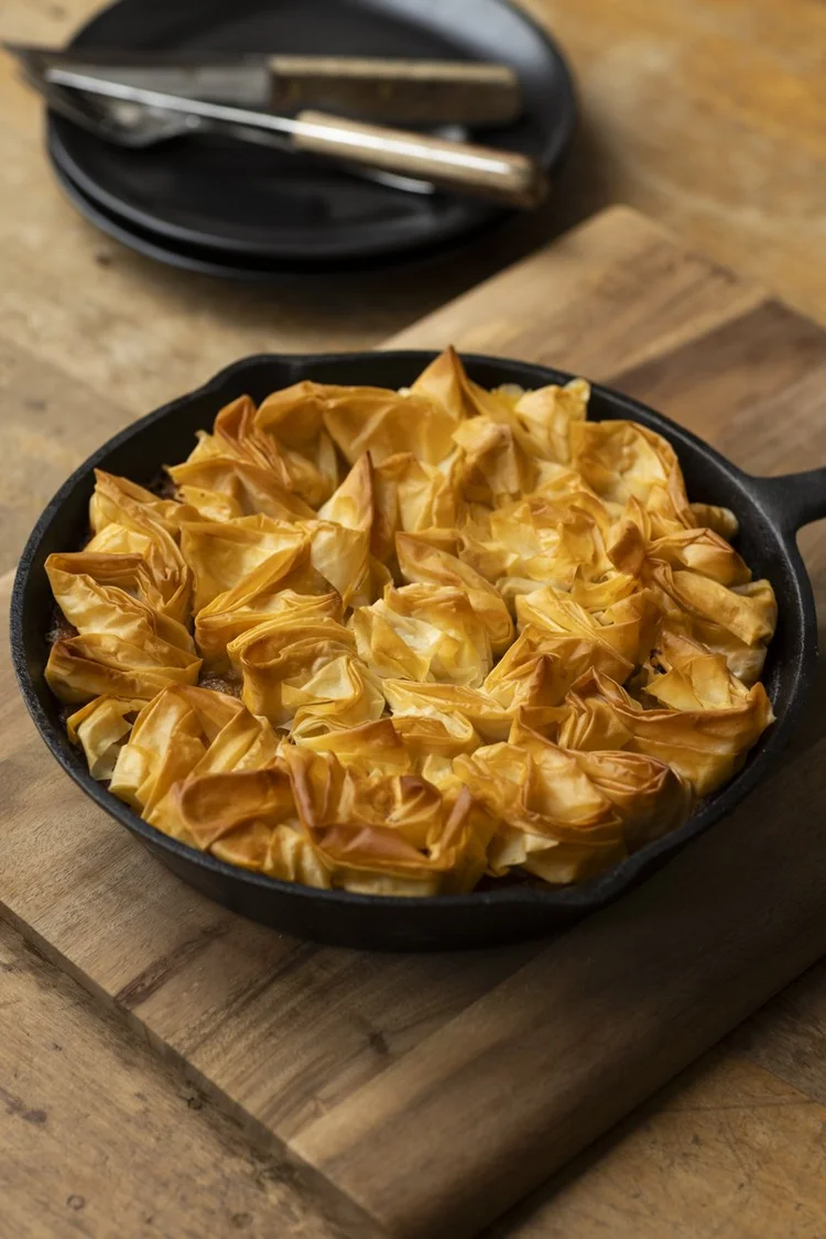 Slow Cooked Lamb and Potato Fillo Pie — Antoniou Fillo Pastry