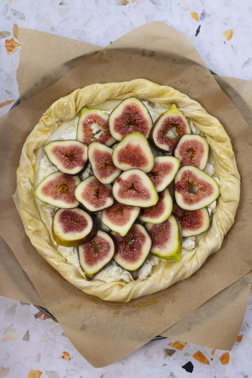 Fig and Goat Cheese Galette Recipe — Antoniou Fillo Pastry