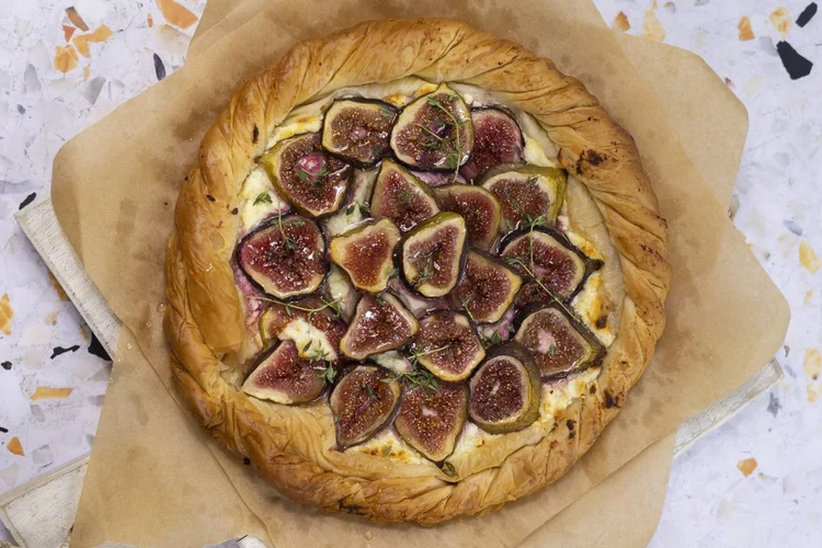 Fig and Goat Cheese Galette Recipe — Antoniou Fillo Pastry