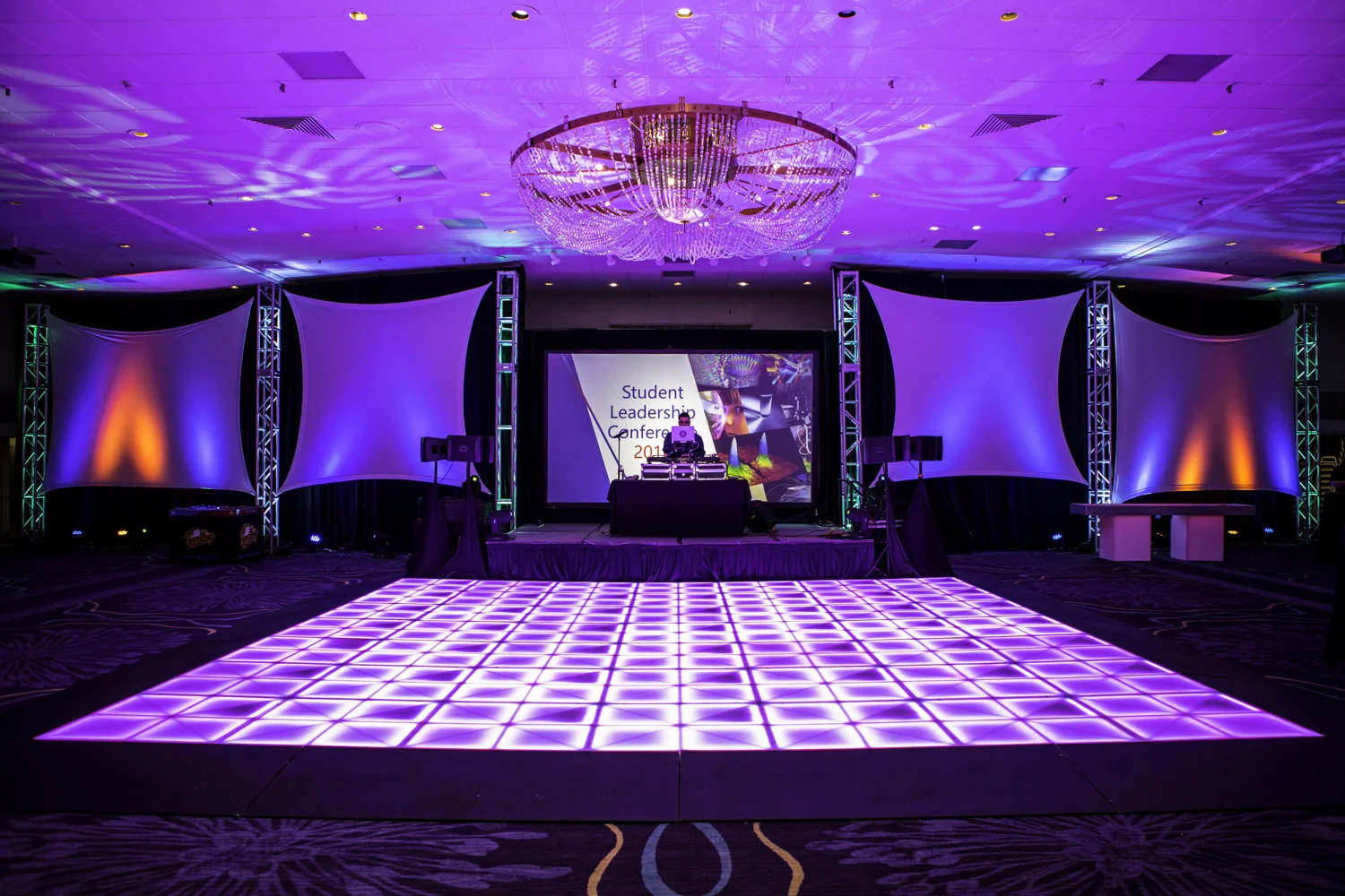Rochester, NY's best LED light-up dance floor - Sound Express ...