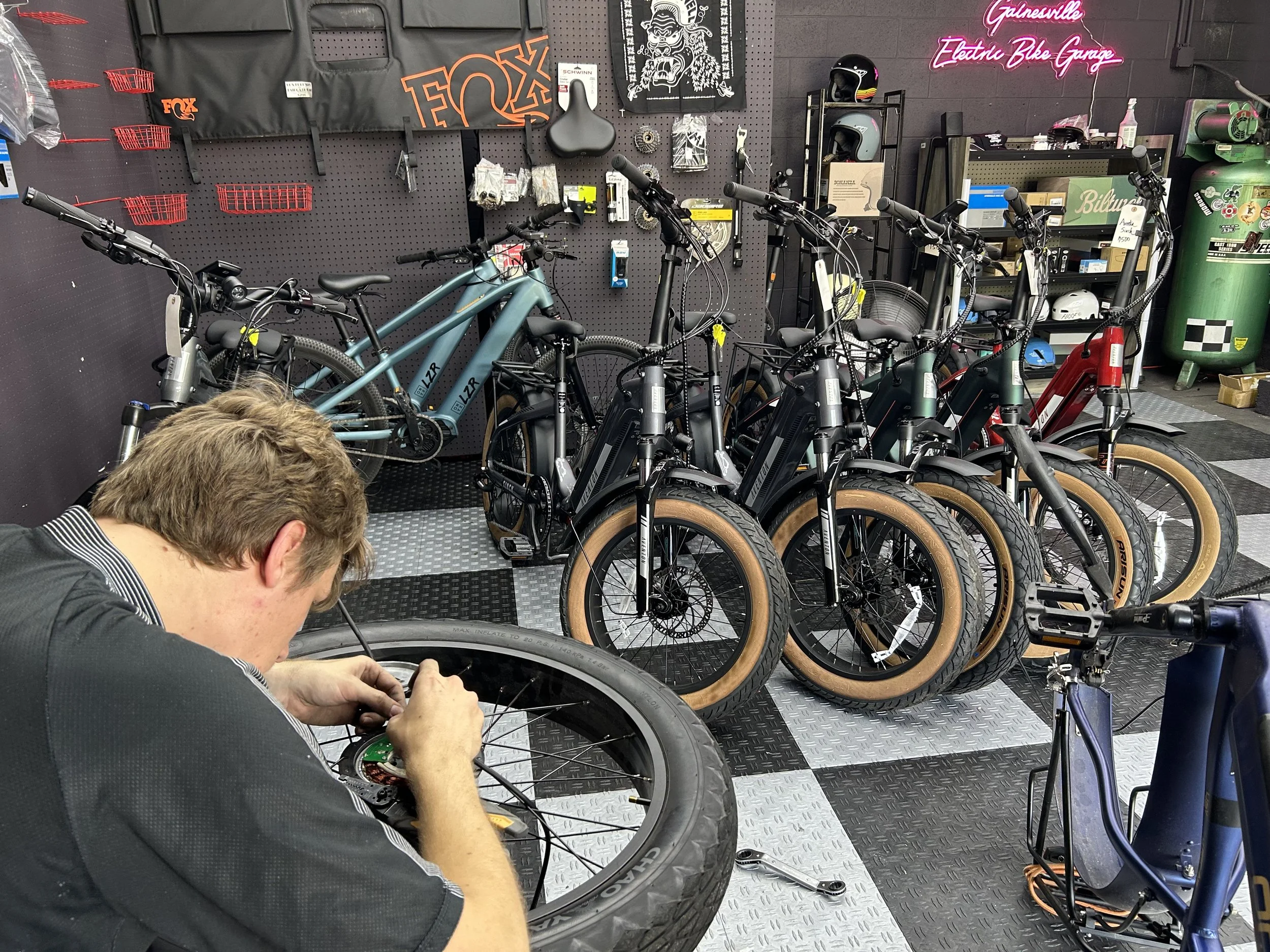 E-Bike Service — Gainesville Electric Bike Garage