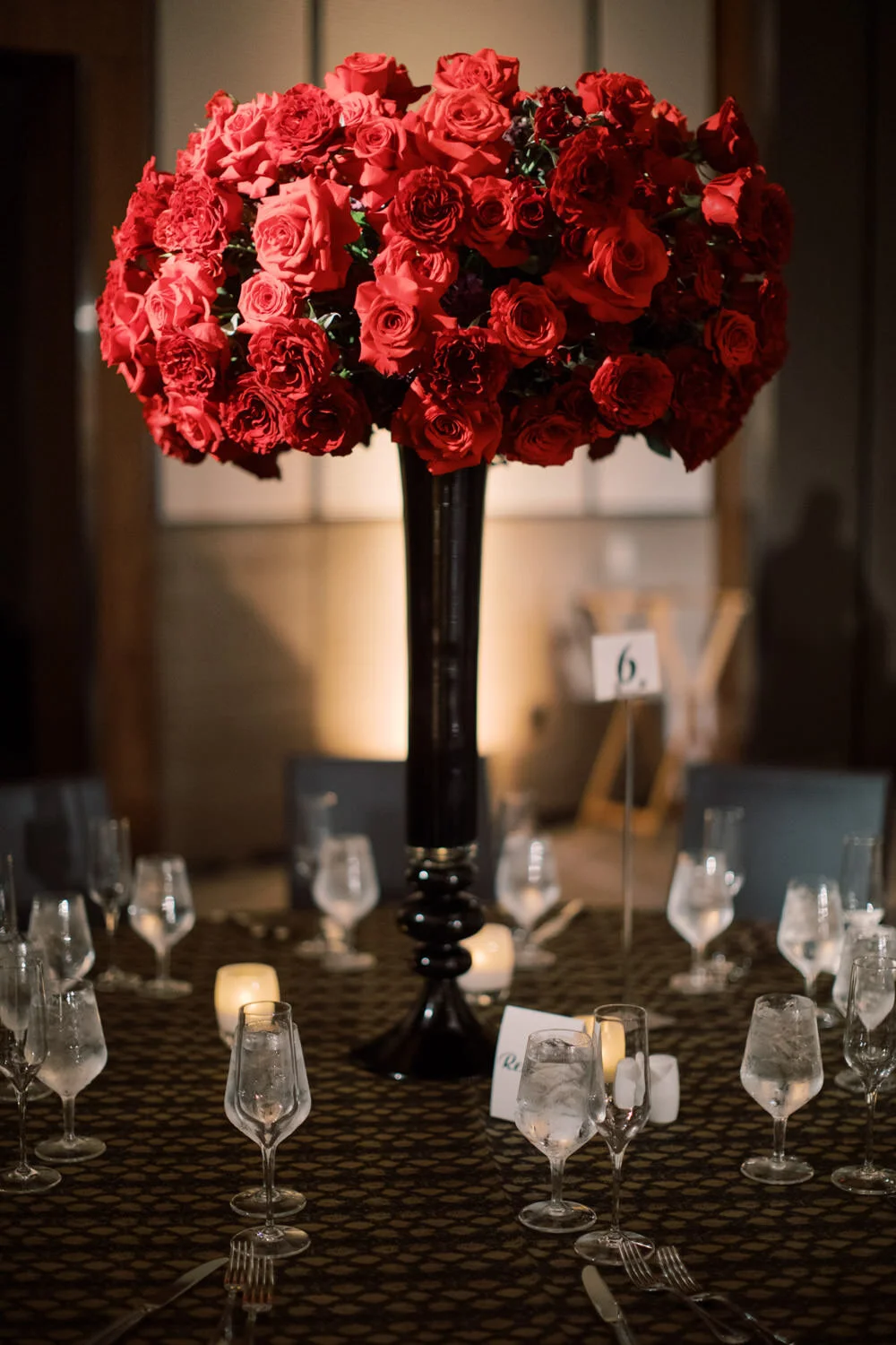 Red Rose Wedding at the InterContinental Los Angeles — Eddie Zaratsian ...