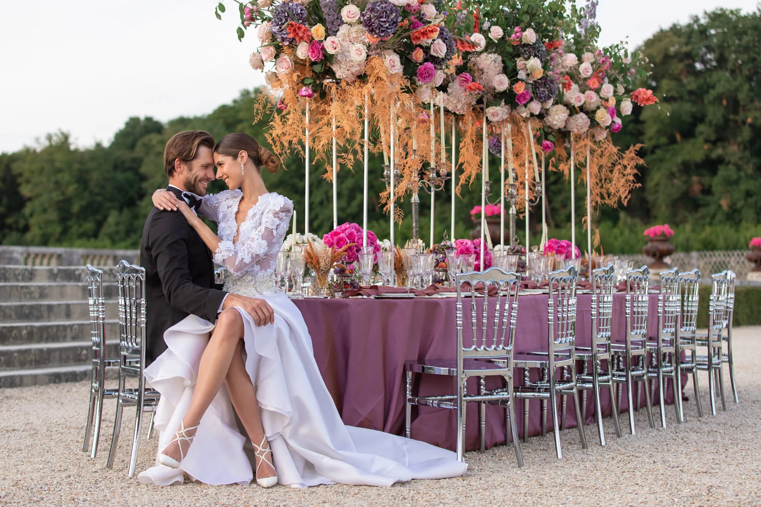 Chateau Vaux-le-Vicomte French Wedding Editorial — Eddie Zaratsian ...