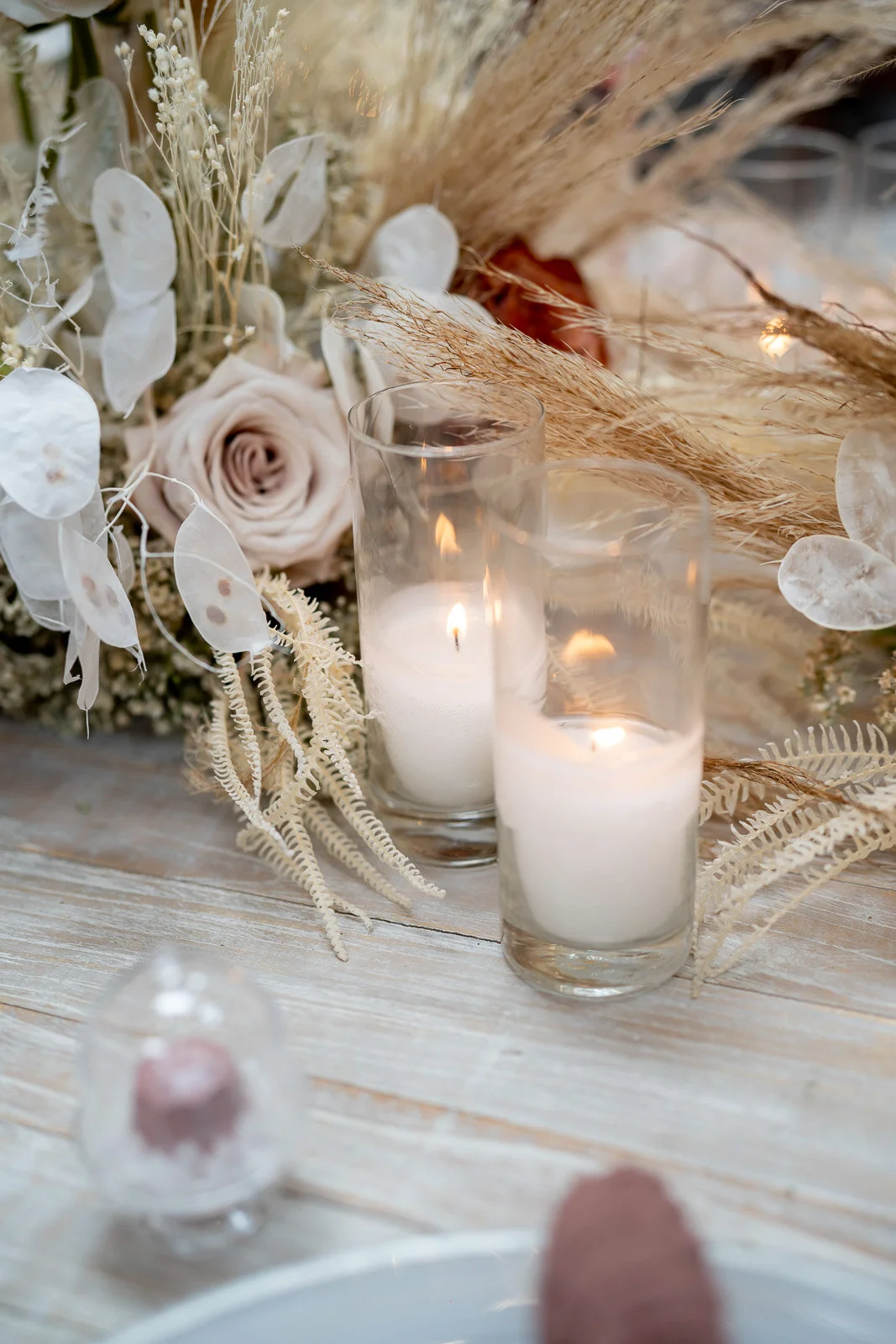 Pampas Grass Floral Arrangements with Dried & Bleached Botanicals ...