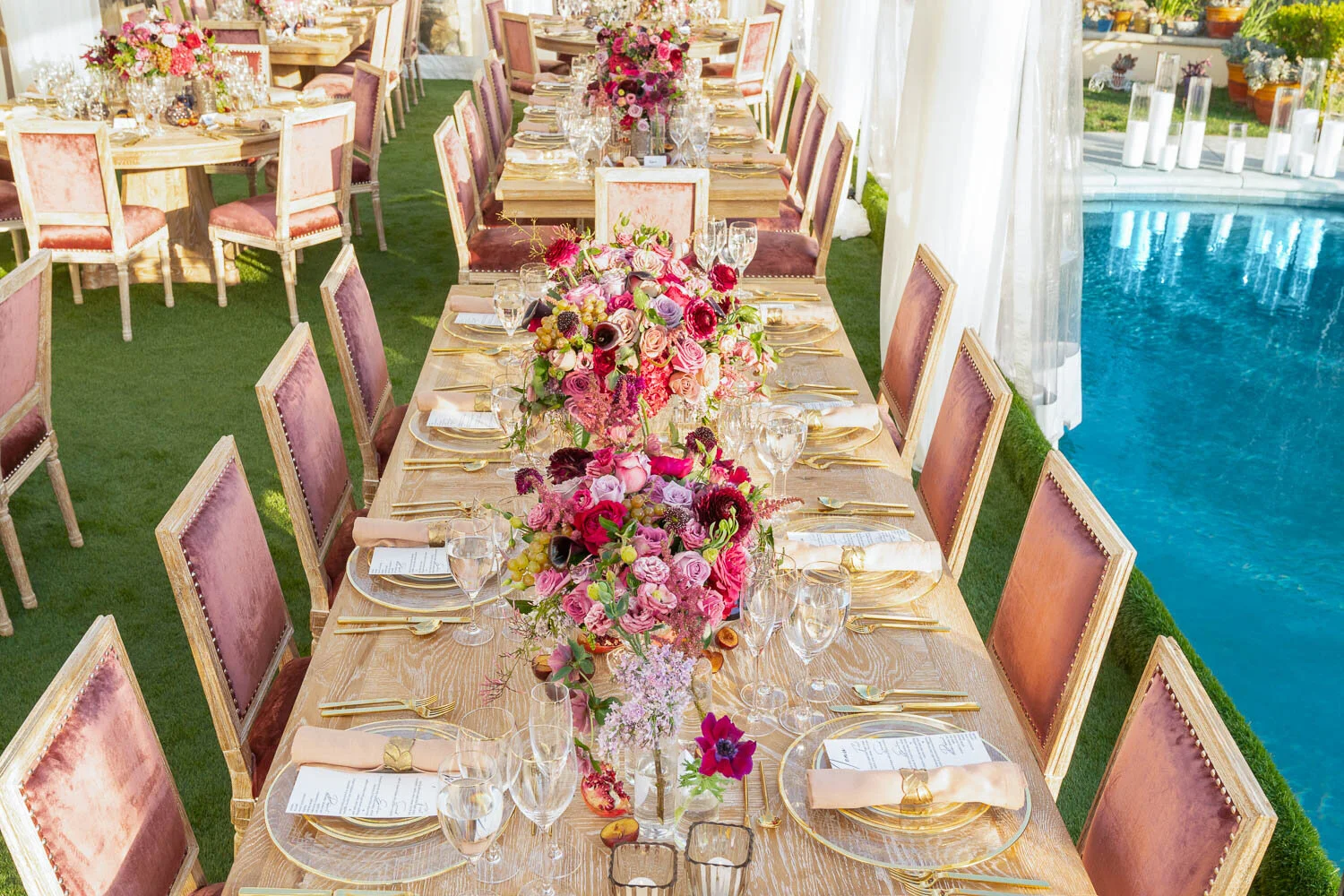 Pink, Plum & Pomegranate Color Palette for Spring & Summer Parties ...