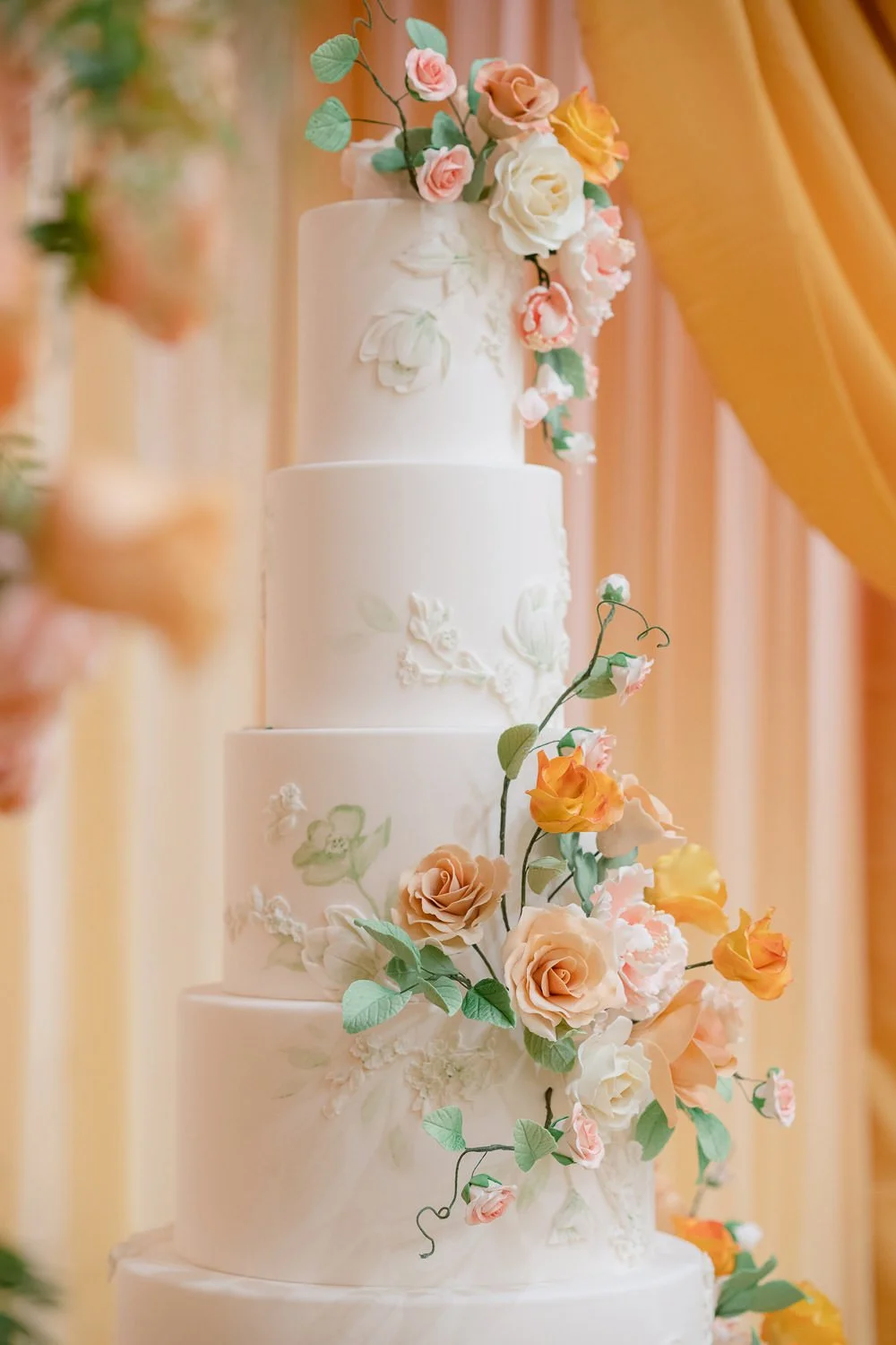 Event Design Tips: Making Colors Pop at an Orange, Peach & Apricot ...