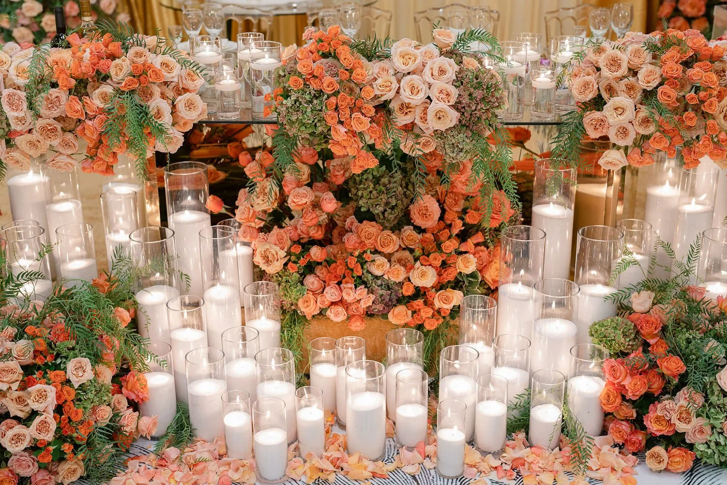 Event Design Tips: Making Colors Pop at an Orange, Peach & Apricot ...