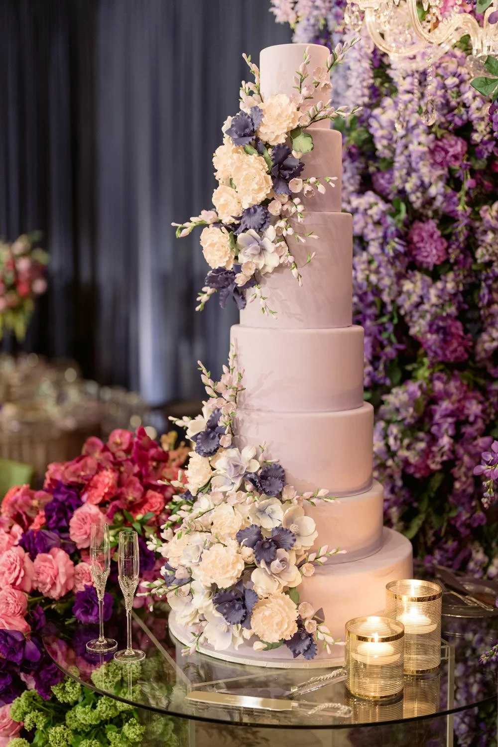 Engagement Party in a Vibrant, Colorful (Indoor) Flower Garden! — Eddie ...