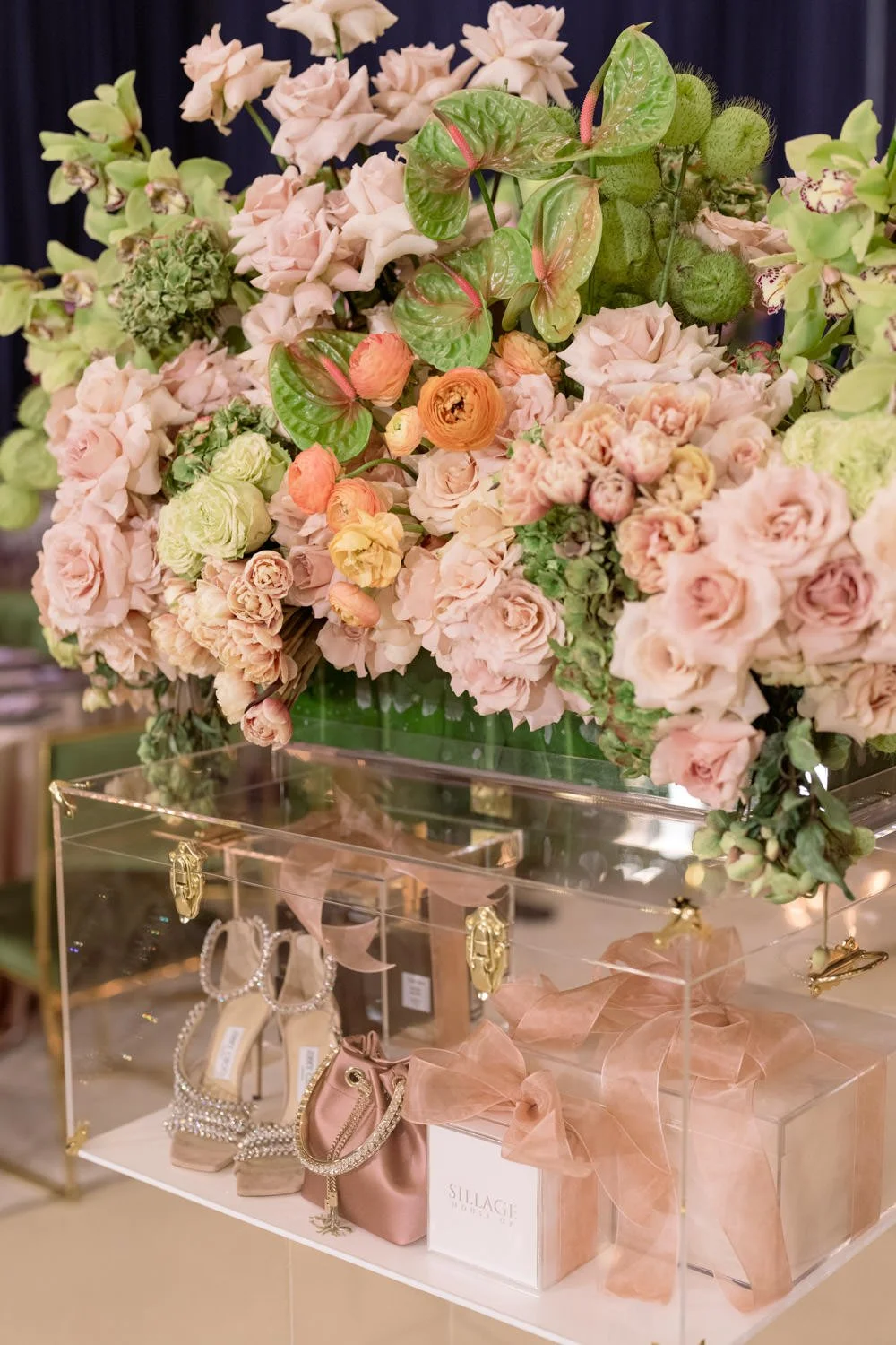 Engagement Party in a Vibrant, Colorful (Indoor) Flower Garden! — Eddie ...