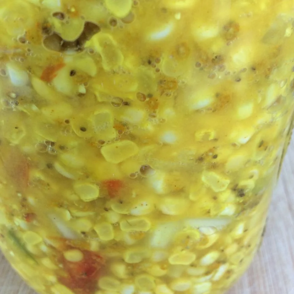 Sue's Fermented Sweet Corn Relish — TLC In The Kitchen