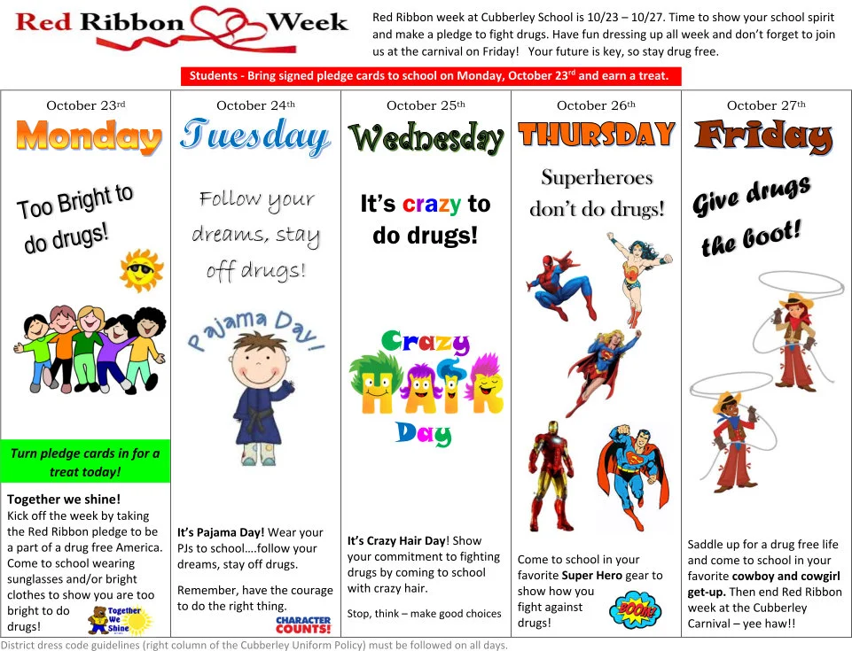 Red Ribbon Week 2022 Theme