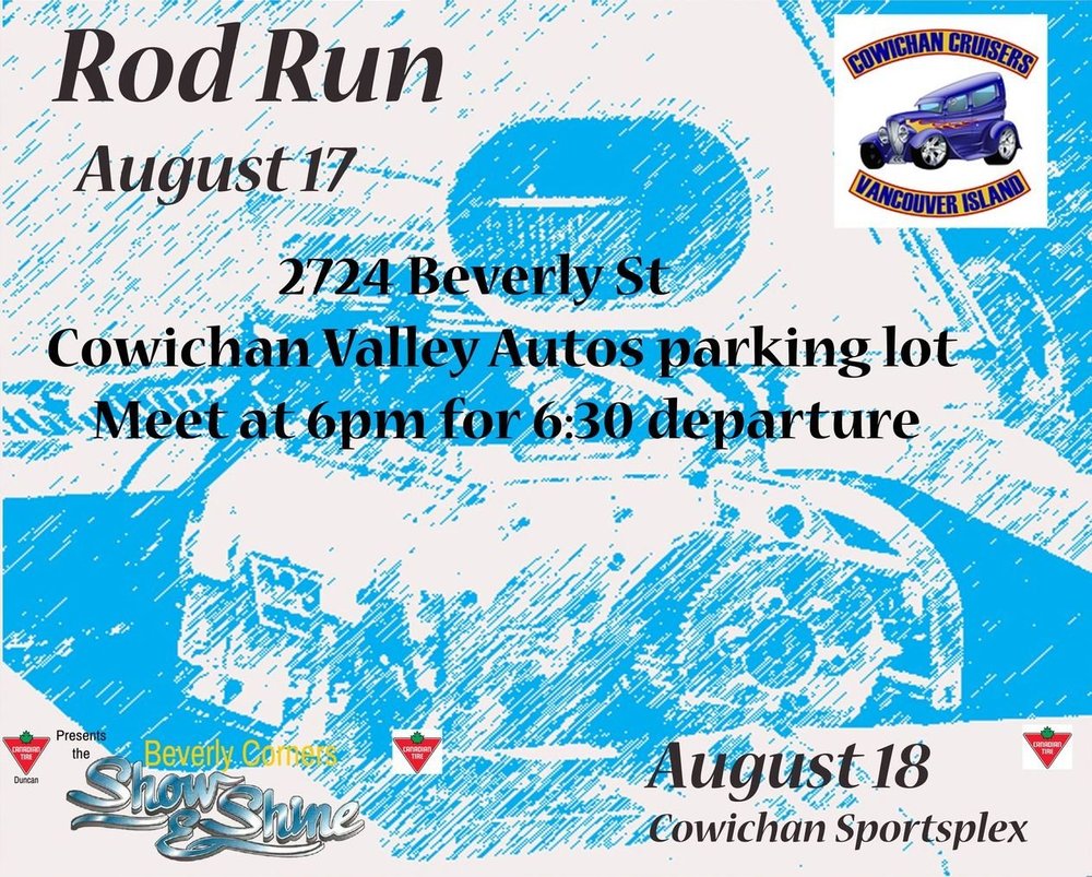 Show Calendar — Vancouver Island Hot Rods