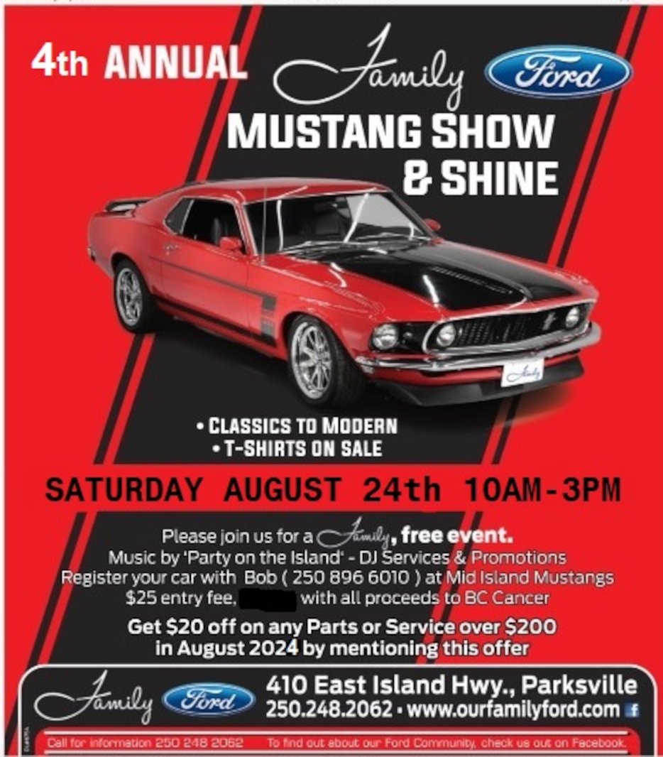 Show Calendar — Vancouver Island Hot Rods