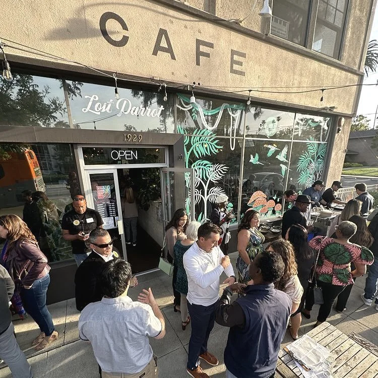 Host your next event here! — Lost Parrot Café.