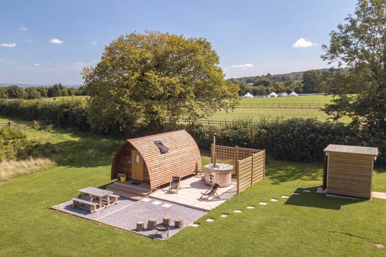 Secret Valley | Glamping Holidays In Somerset | Go Glamping In The ...
