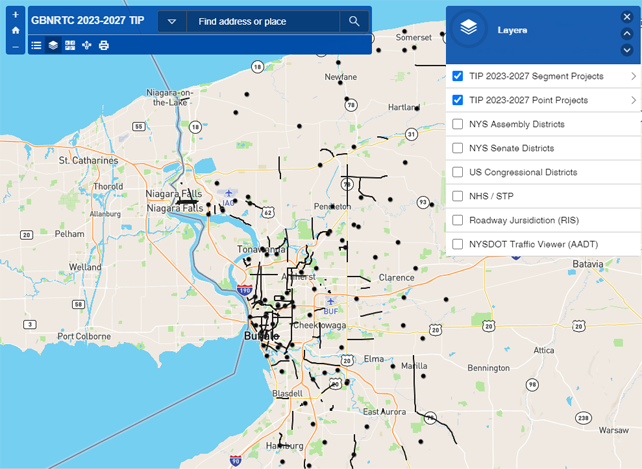 Maps and Data — GBNRTC