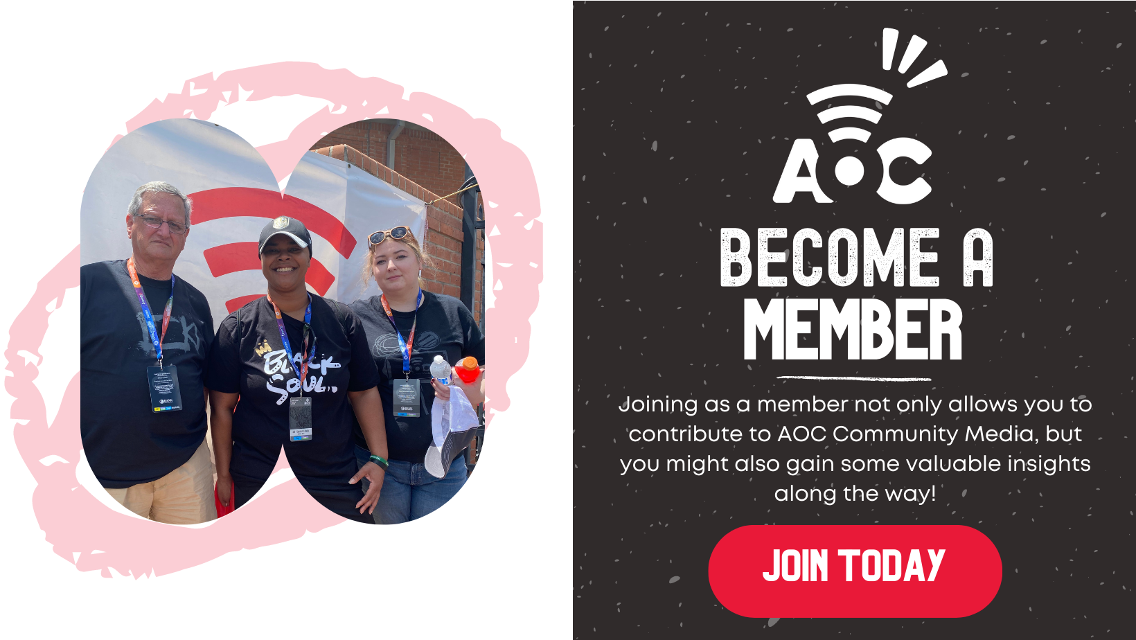 Donate — AOC Community Media