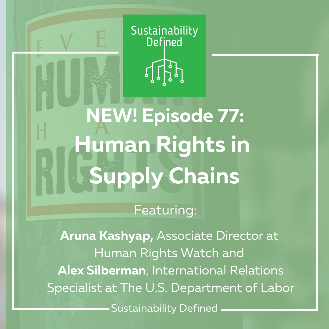 #77: Supply Chain Human Rights | Sustainability Defined