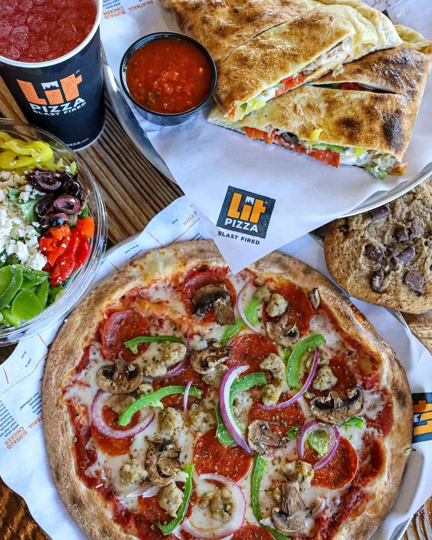 Signature pizzas — Lit Pizza