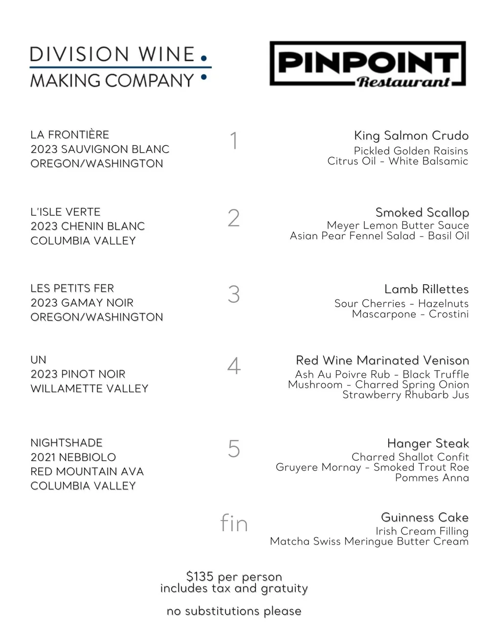 Events — PinPoint Restaurant