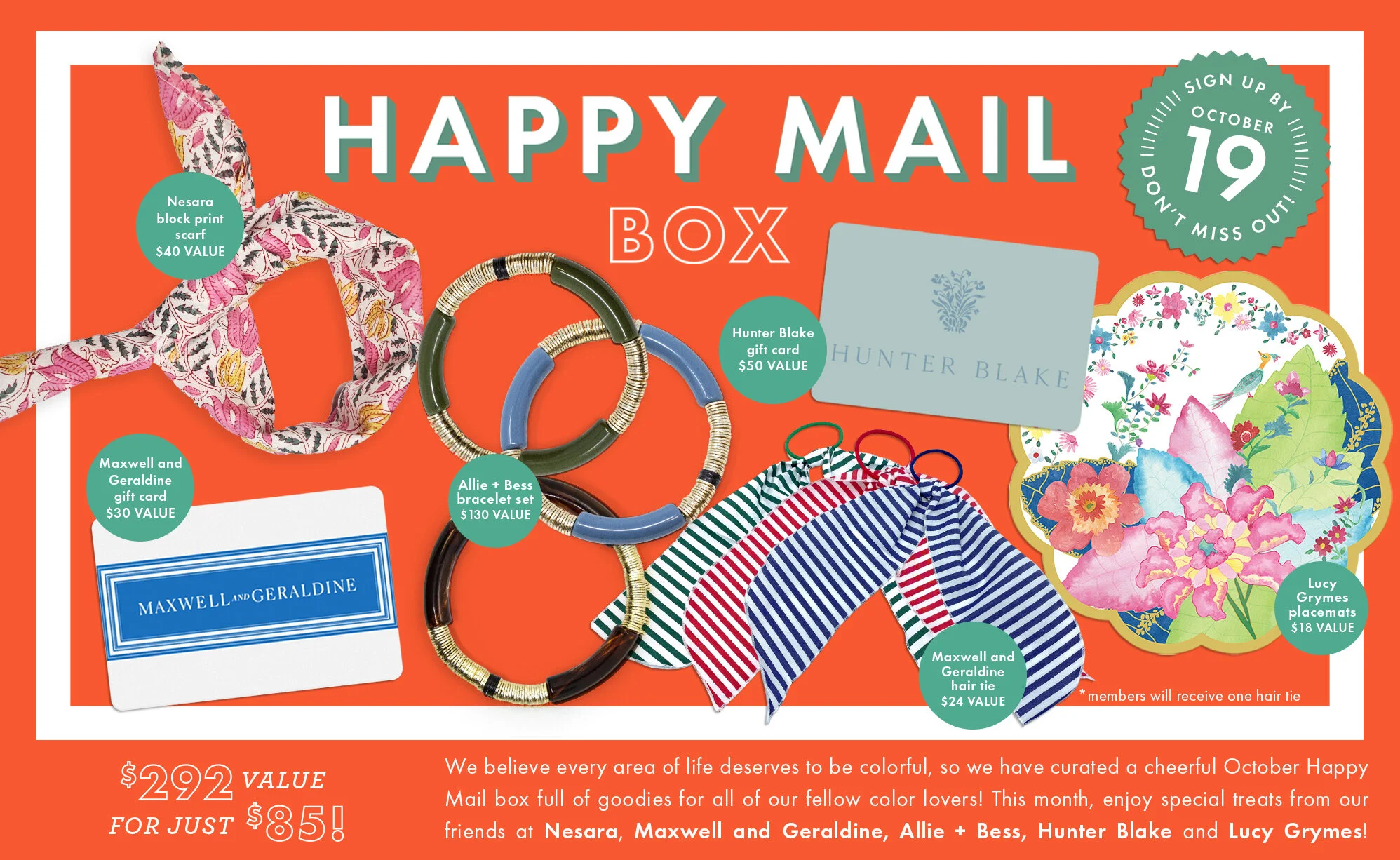 Brands Behind the Box: October Happy Mail! — Pencil & Paper Co.