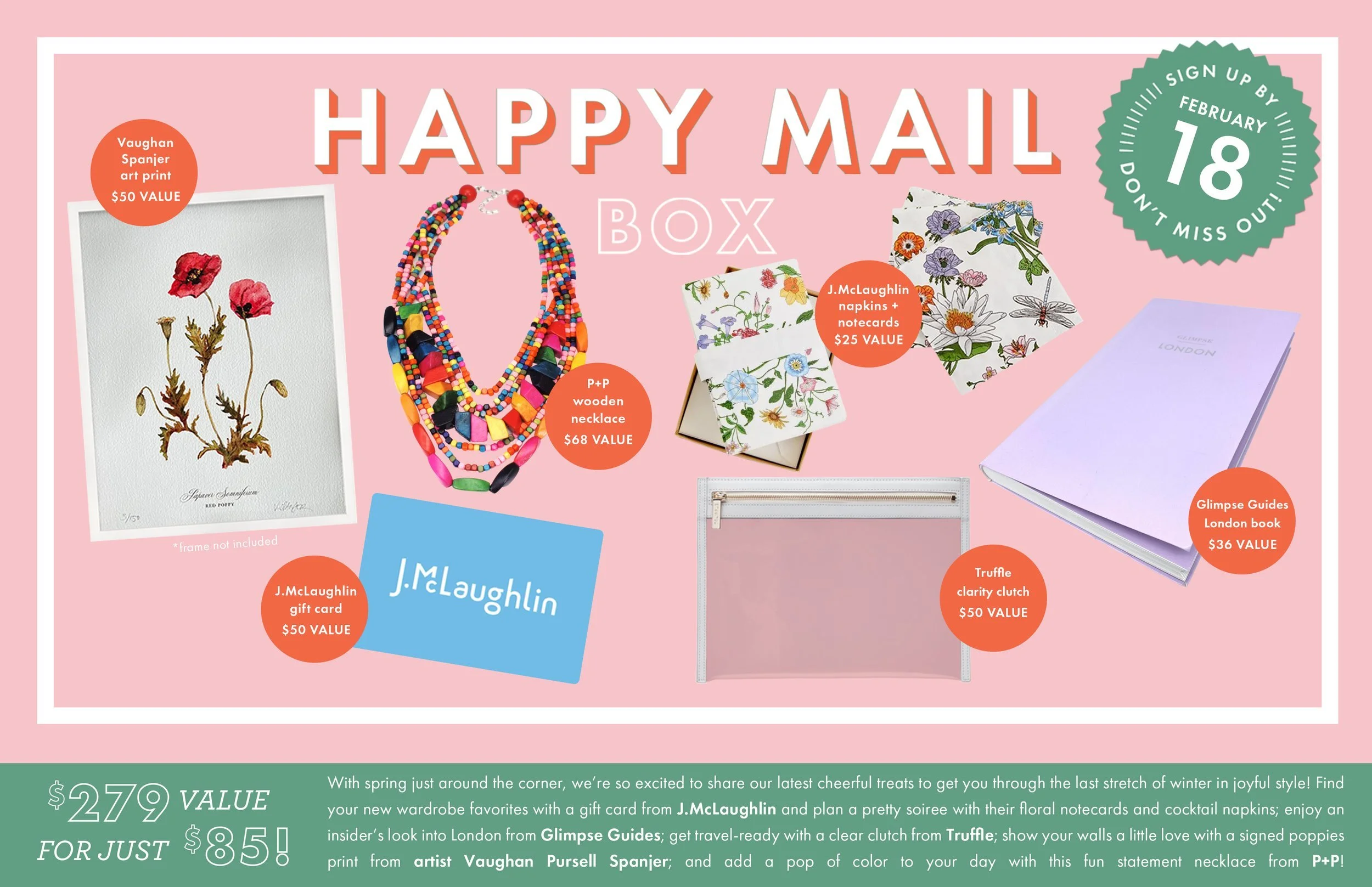 Brands Behind the Box: February Happy Mail — Pencil & Paper Co.