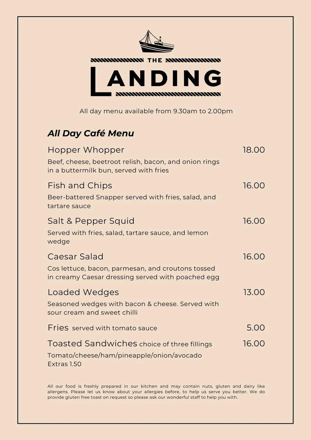 Café — Maygrove Village