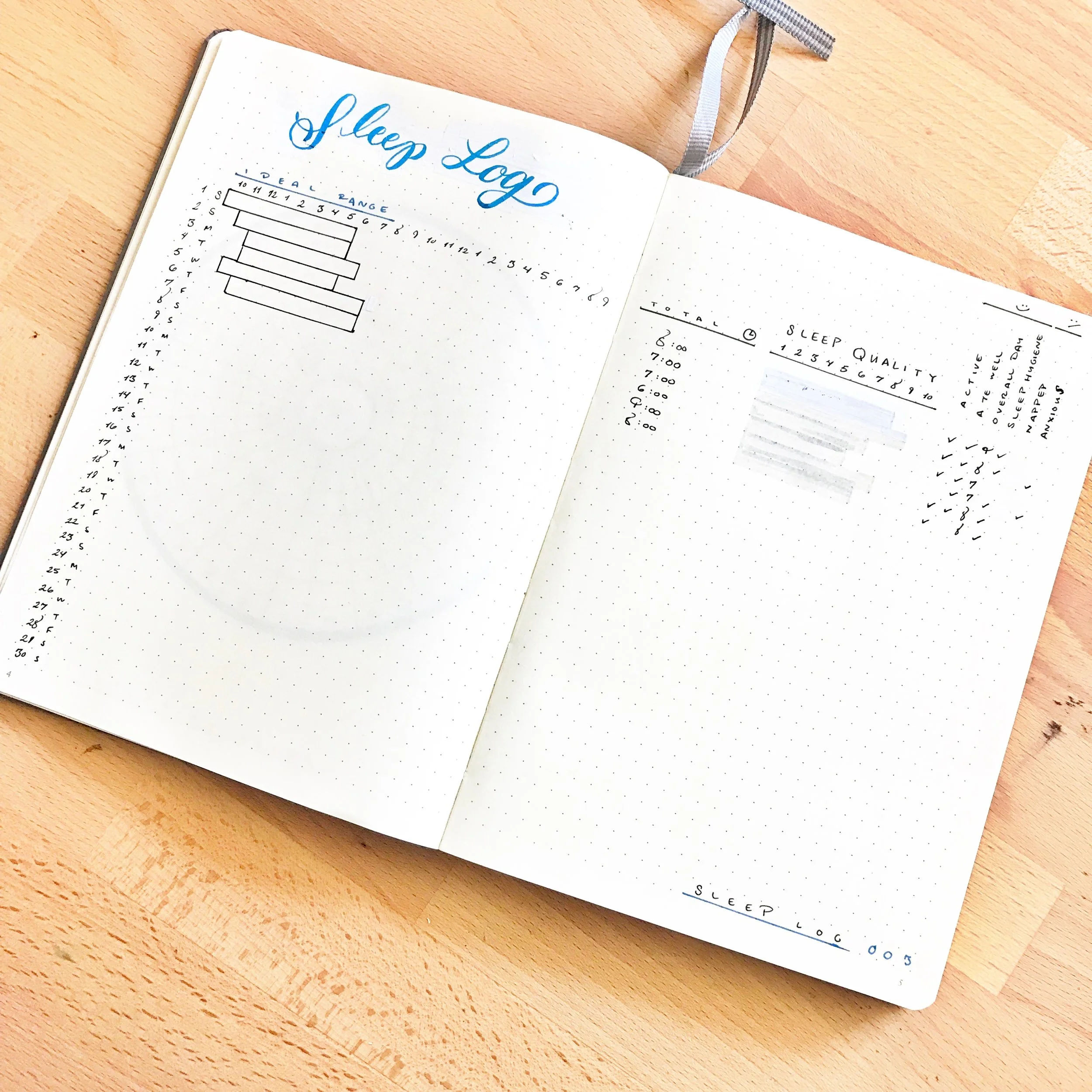 #100DaysOfBulletJournalIdeas: 3 - The Sleep Log: A Simple Method to ...