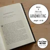 Week 8: Handwriting (The Bullet Journal Method Book Club) — Tiny Ray of ...