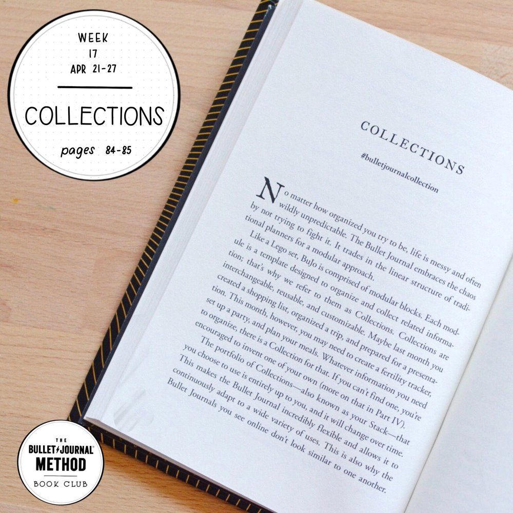 Week 17: Collections (The Bullet Journal Method Book Club) — Tiny Ray ...