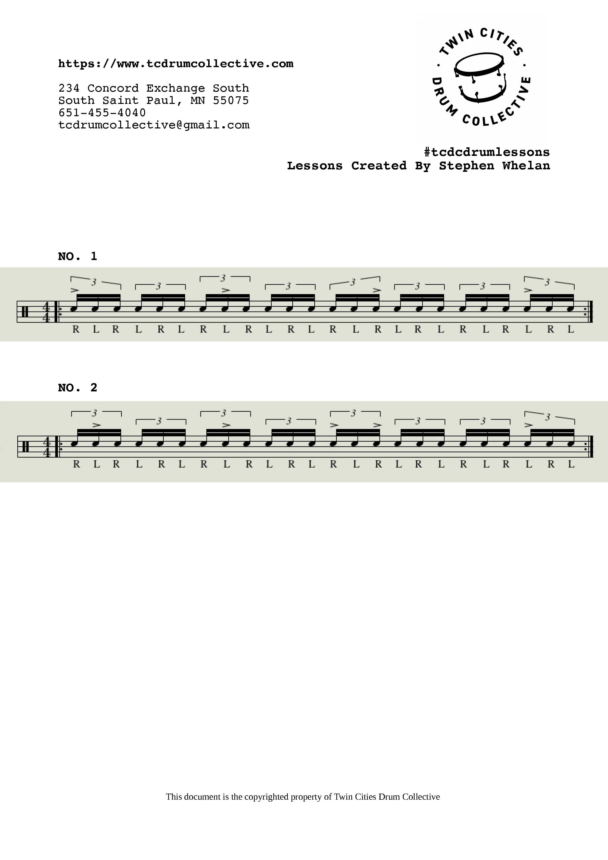 Paradiddle Sheet Music Drummer Boy
