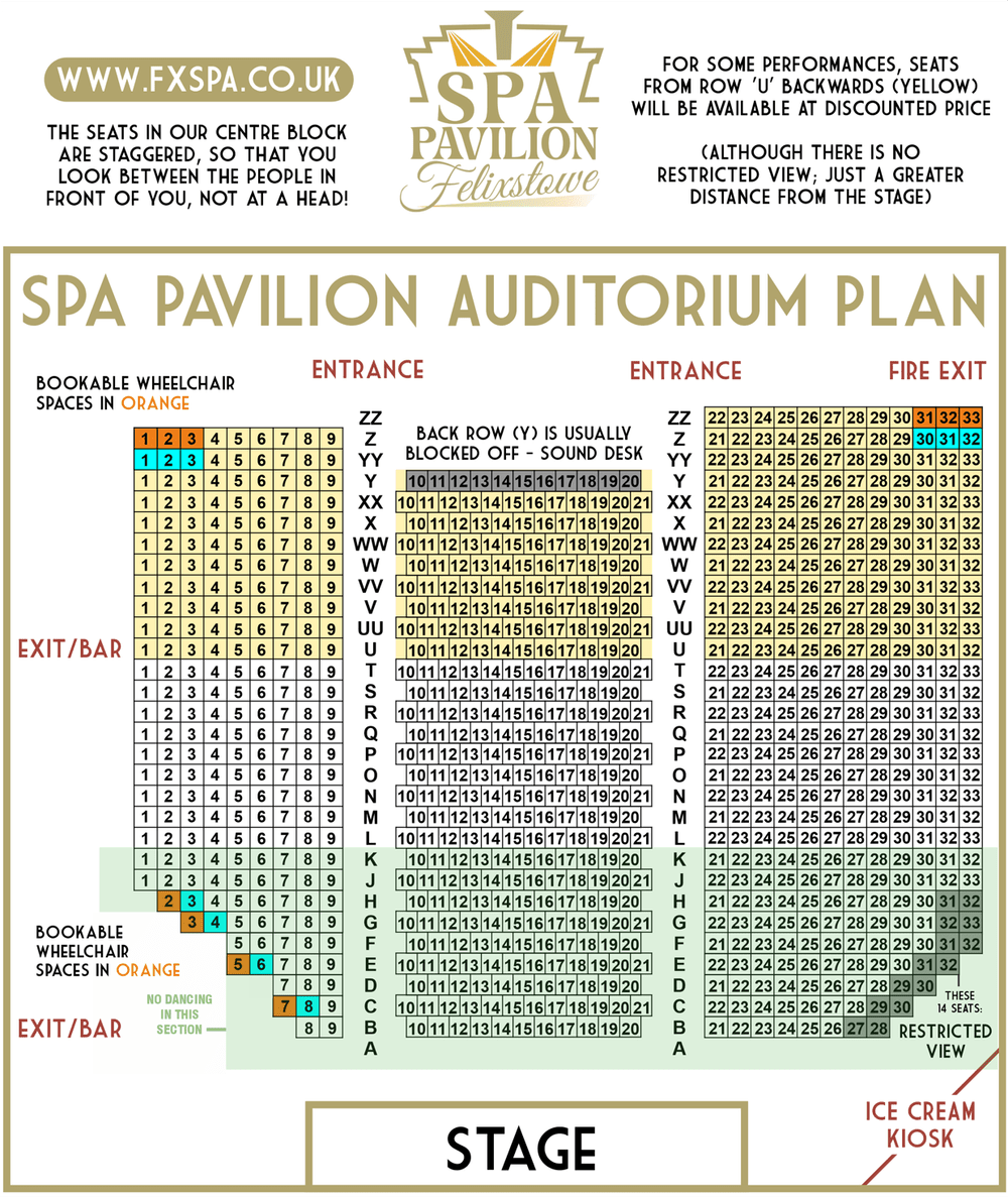 The Auditorium — The Spa Pavilion