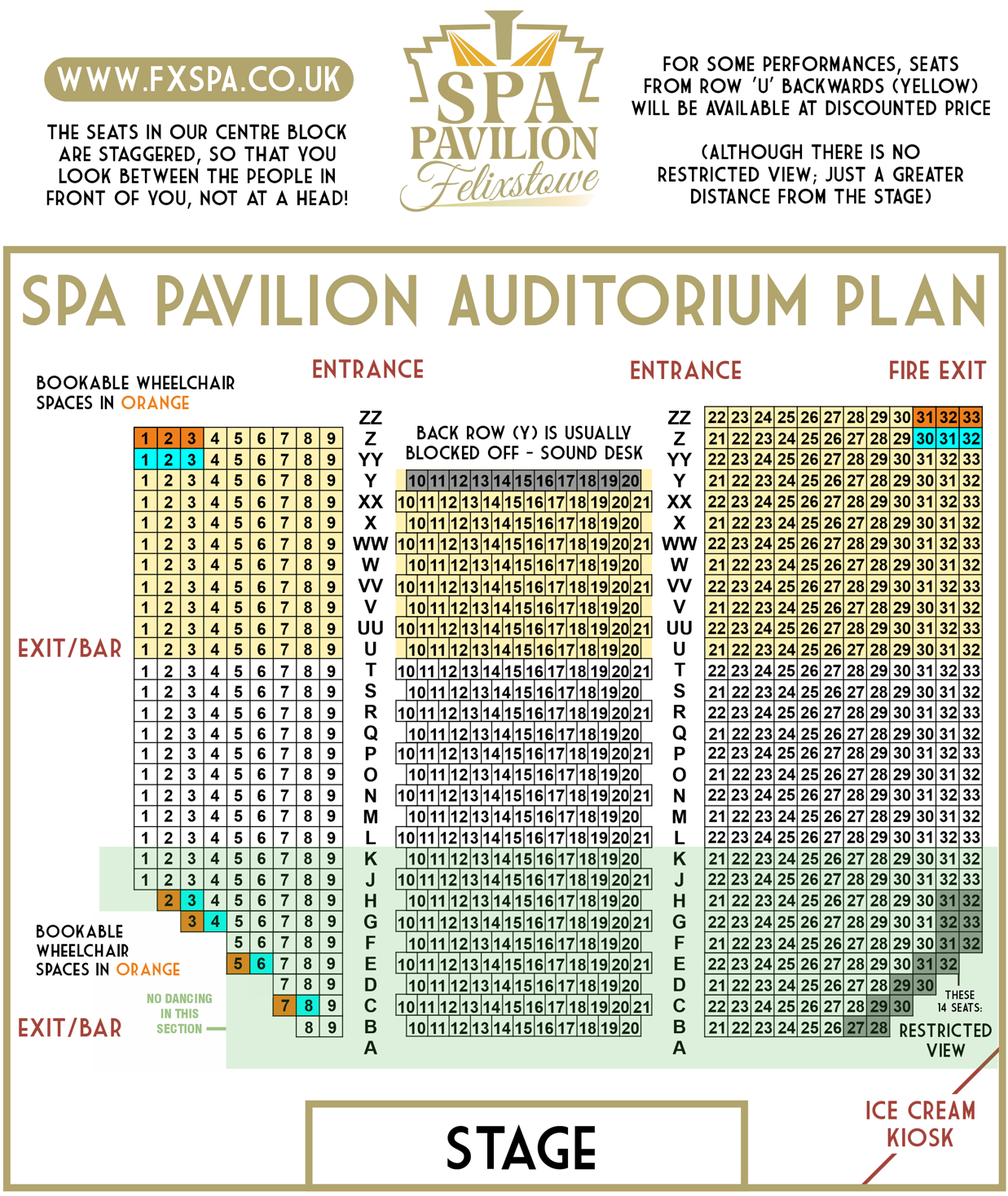 The Auditorium — The Spa Pavilion