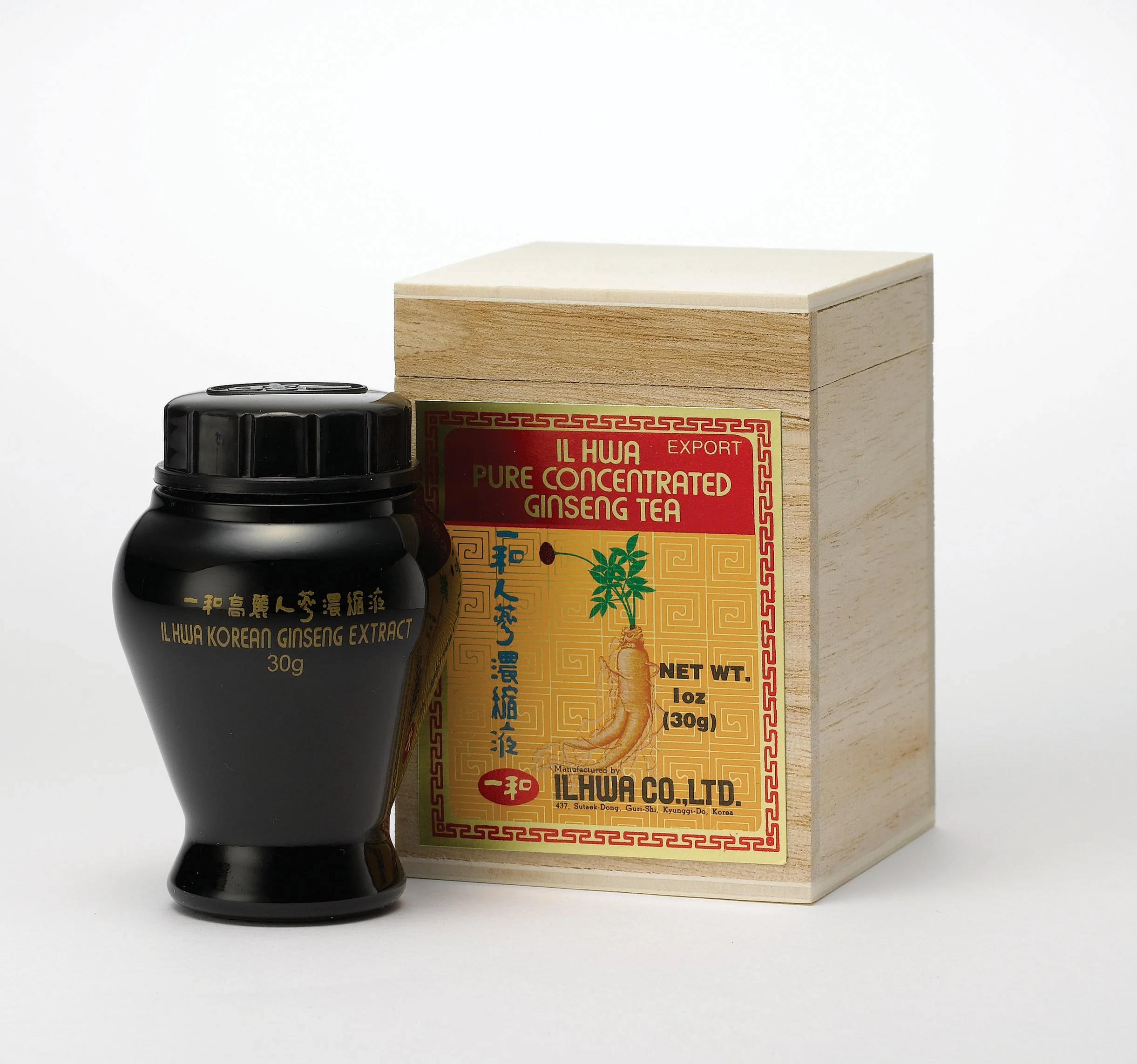 ILHWA PURE CONCENTRATED GINSENG EXTRACT TEA - 30 Grams — ILHWA Enzyme ...