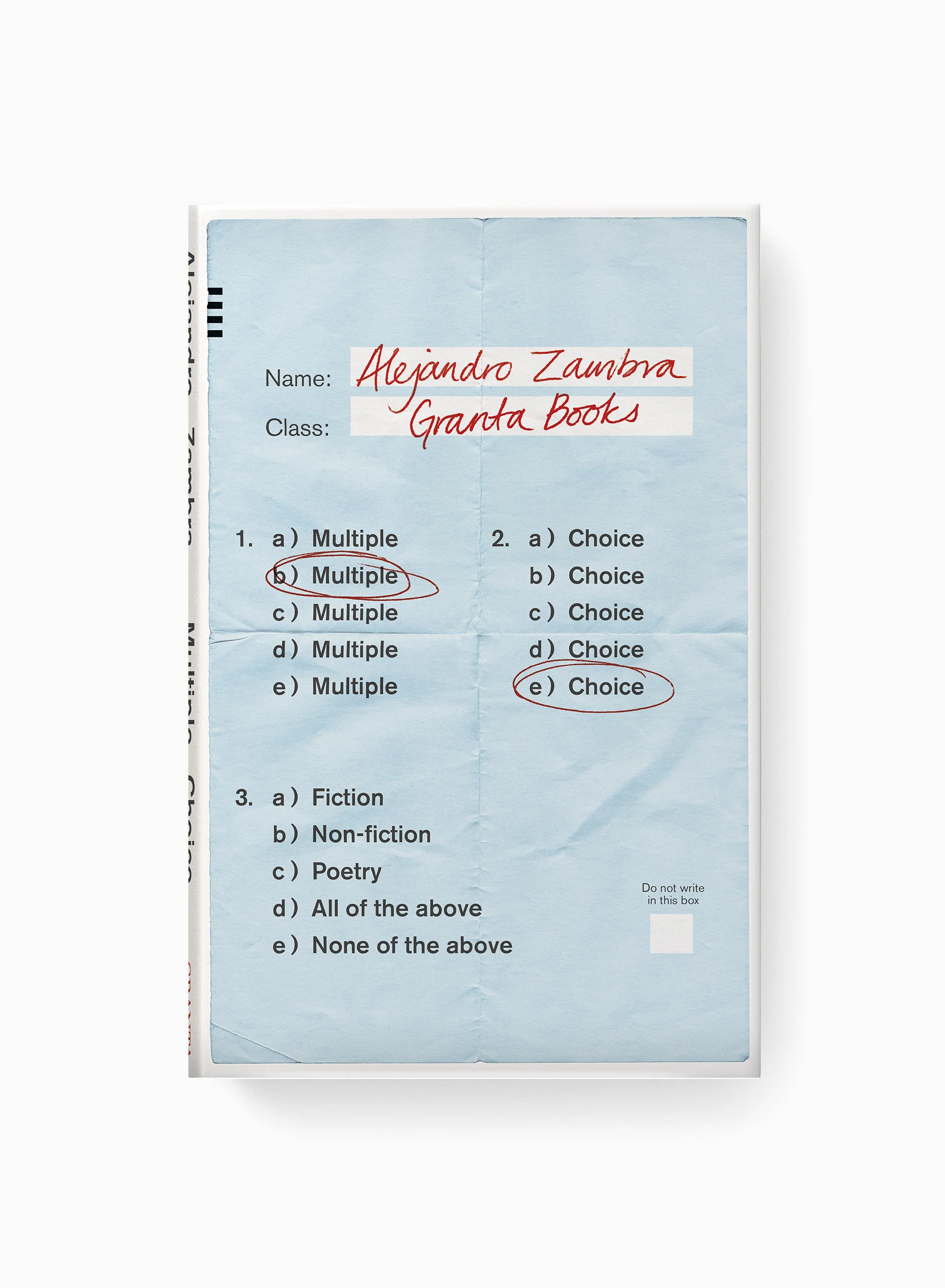 SPINE-Jonathan Pelham, Designing Multiple Choice