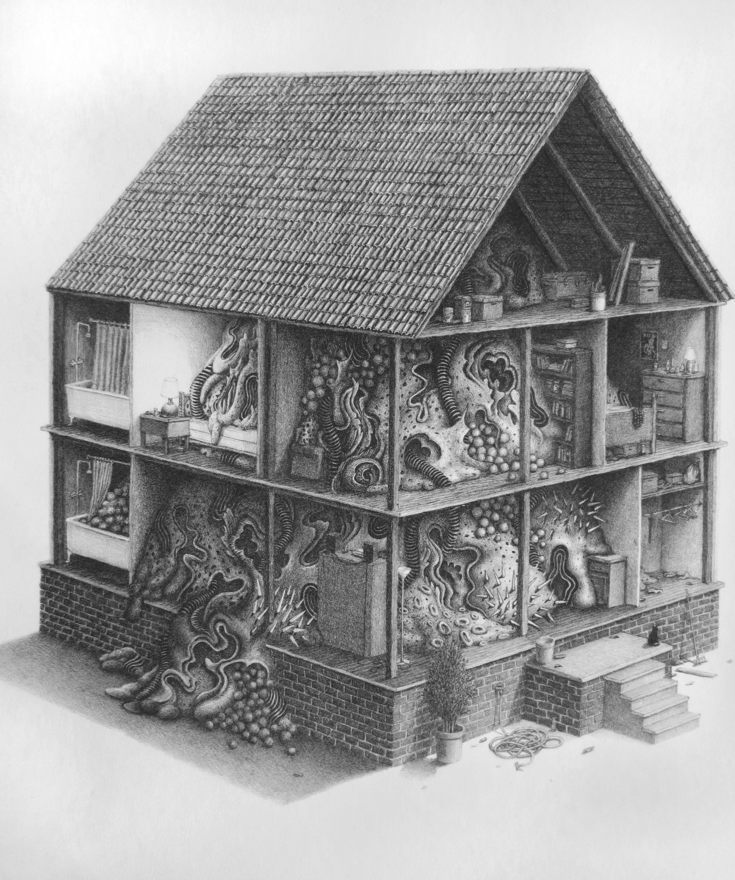 Ben Tolman and David Nash: Drawings — gallery neptune & brown