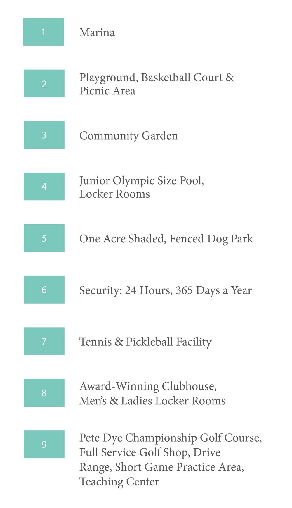 Map — Long Cove Club