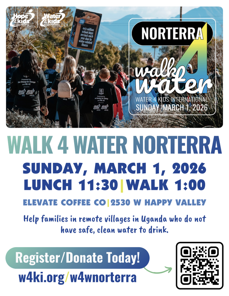 Walk 4 Water on March 1st — HOPE CHURCH