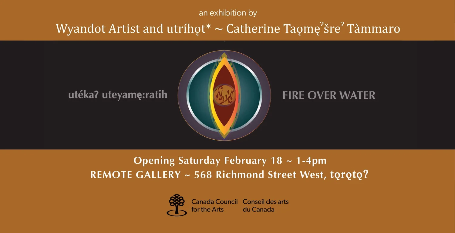Fire Over Water: Catherine Tàmmaro at Remote Gallery - Opening Feb 18 ...