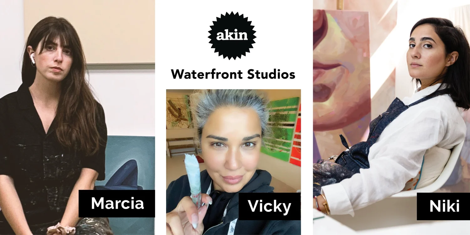 Akin Waterfront Member Highlights - Meet the artists: Marcia, Vicky ...