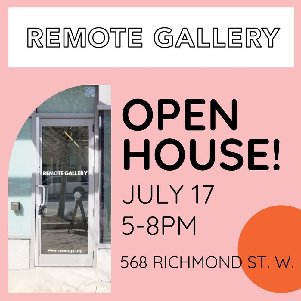 Get to know Remote Gallery! Open House July 17, 5-8pm — Akin Collective