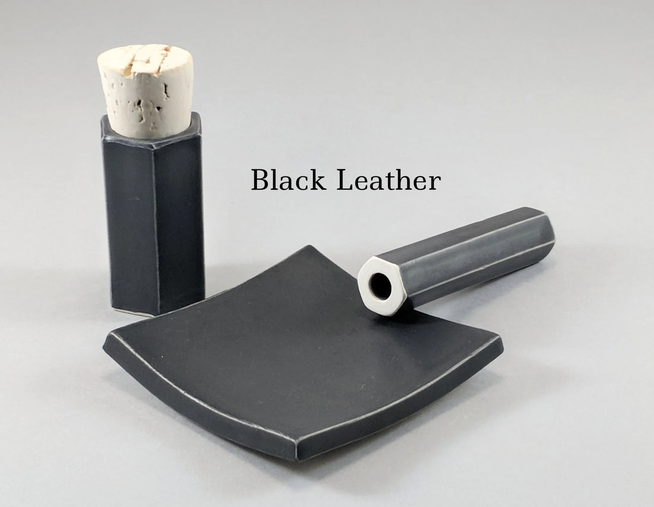 Medina Ceramics - Chillum, Small Narrow Jar, and Plate