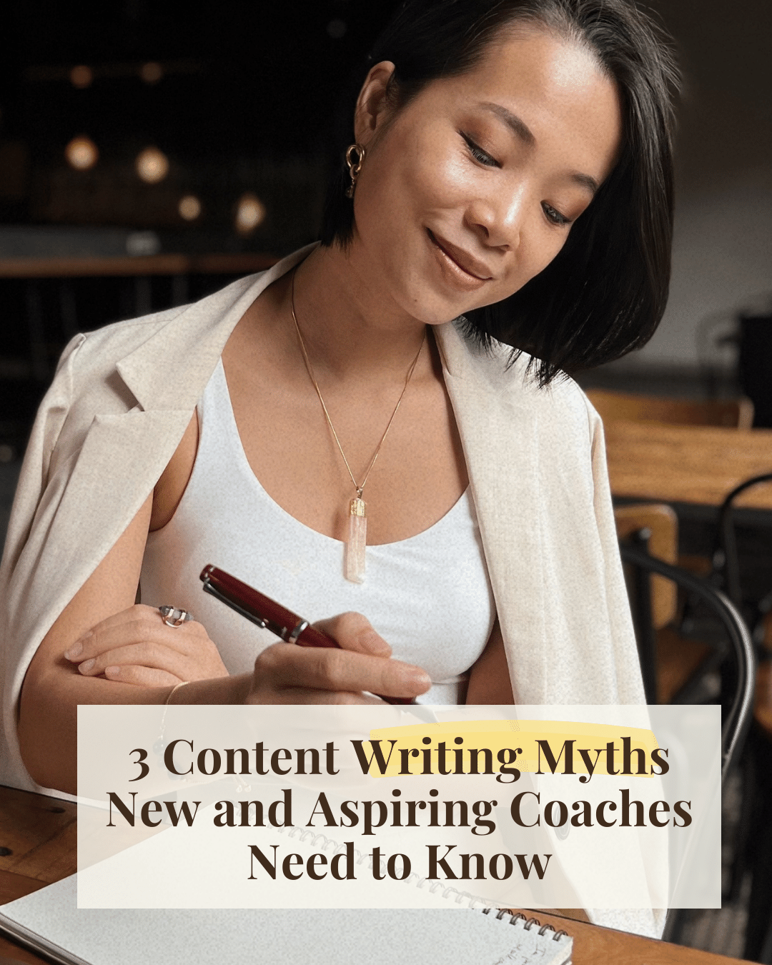 3 Content Writing Myths New and Aspiring Coaches Need to Know — Milena ...