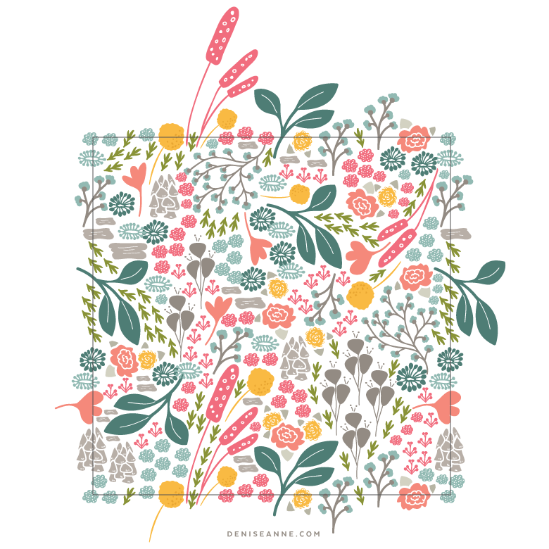 Creating a Pattern Collection: Pattern Repeat Types — Denise Anne
