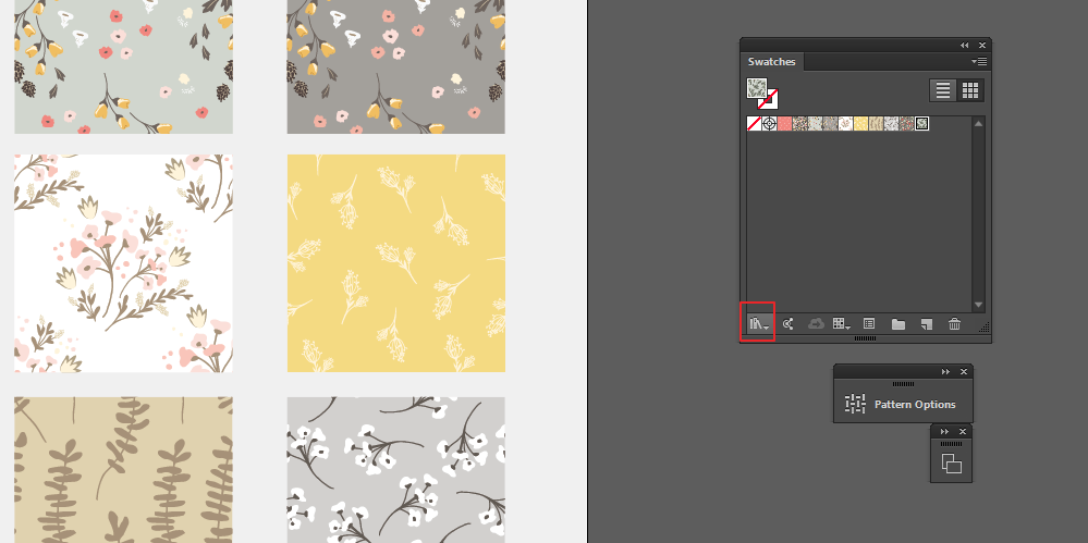 Using and Saving Pattern Swatches in Adobe Illustrator — Denise Anne