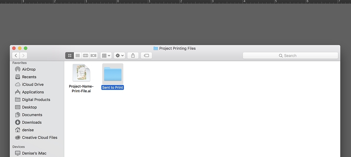 When and How to Outline Text for Print in Illustrator — Denise Anne