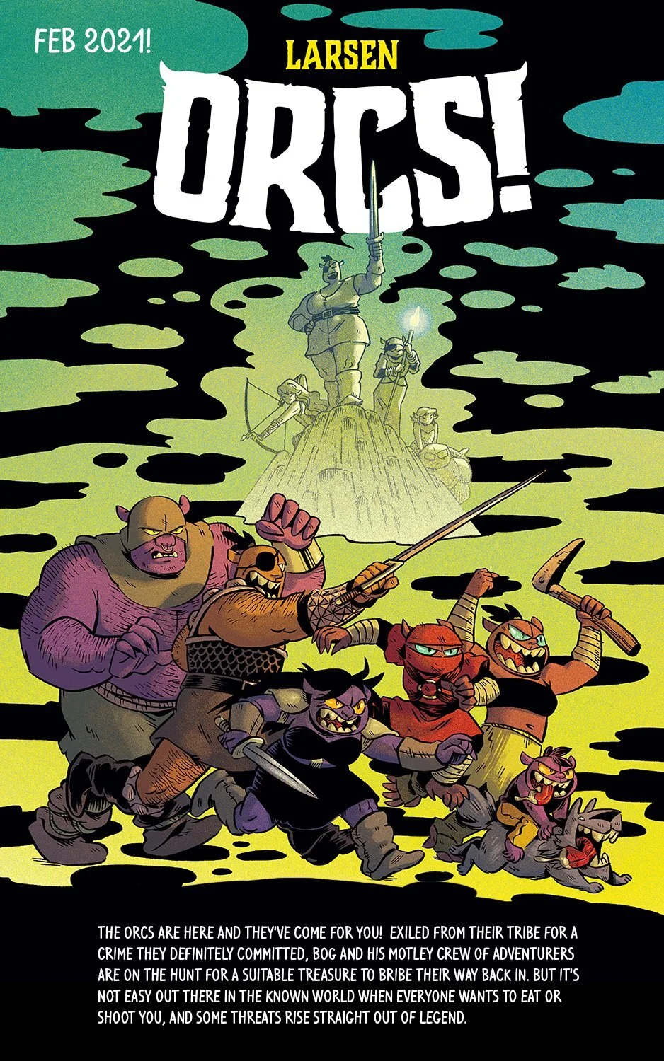 ORCS! the Comic Series — Christine Larsen